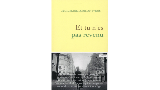Et tu n'es pas revenu, de Marceline Loridan-Ivens | NEOMA Alumni ...