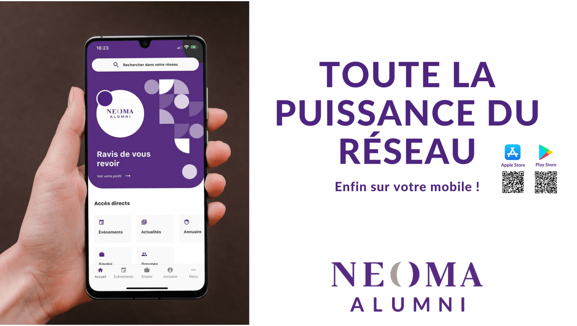 Toute la puissance du réseau, enfin sur votre mobile ! | NEOMA Alumni ...